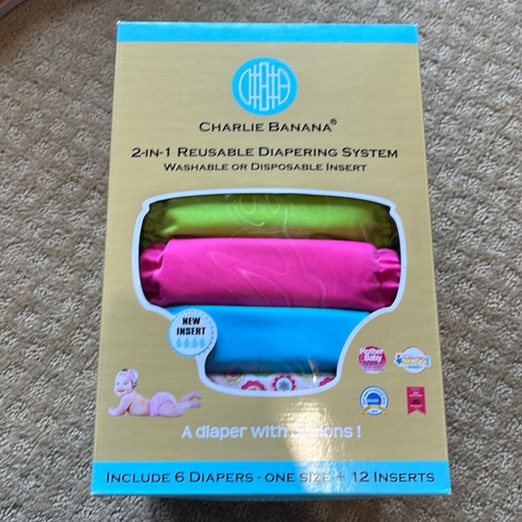 Charlie Banana | Other | Charlie Banana 6 Pack Sweet Tea Prints 6 One ...